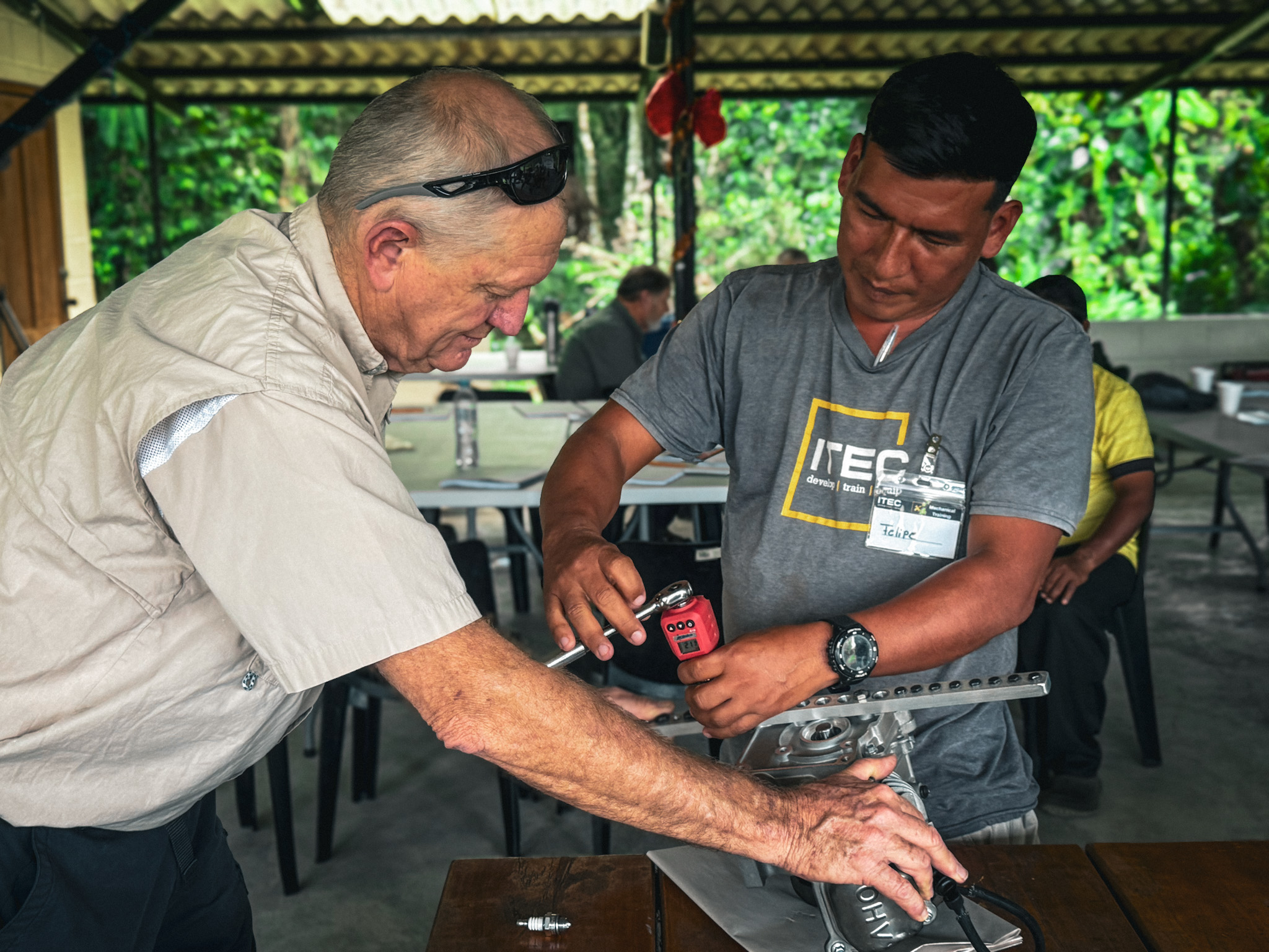 Repairing Engines & Building Relationships - ITEC | Develop | Train | Equip